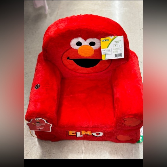 Sesame Street | Other | Sesame Street Elmo Plush Red Chair | Poshmark